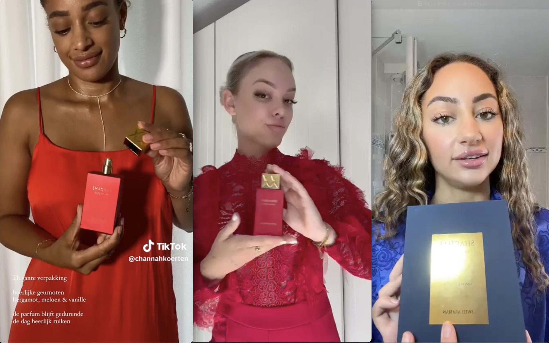 Influencer campagne Swiss Arabian parfum - Dutch Influencer Agency
